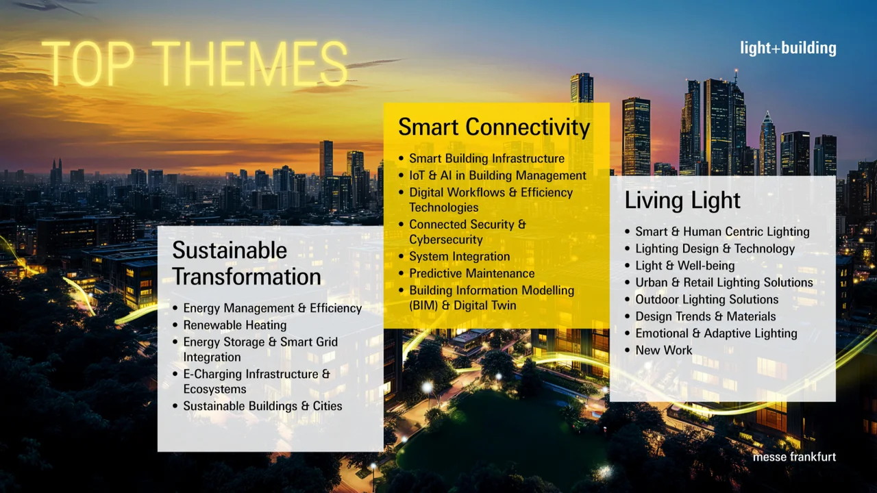 Light + Building - Themes & Events